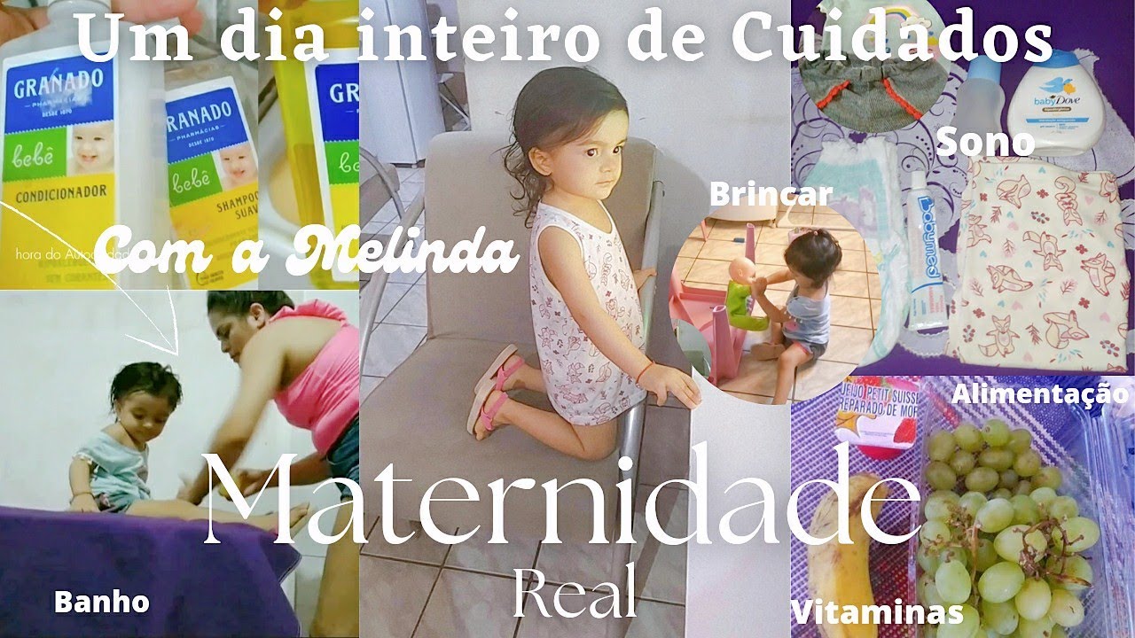 Maternidade Real: Rotina de Cuidados,Um dia inteiro com a Melinda: Alimentos, banho, Sonho ...
